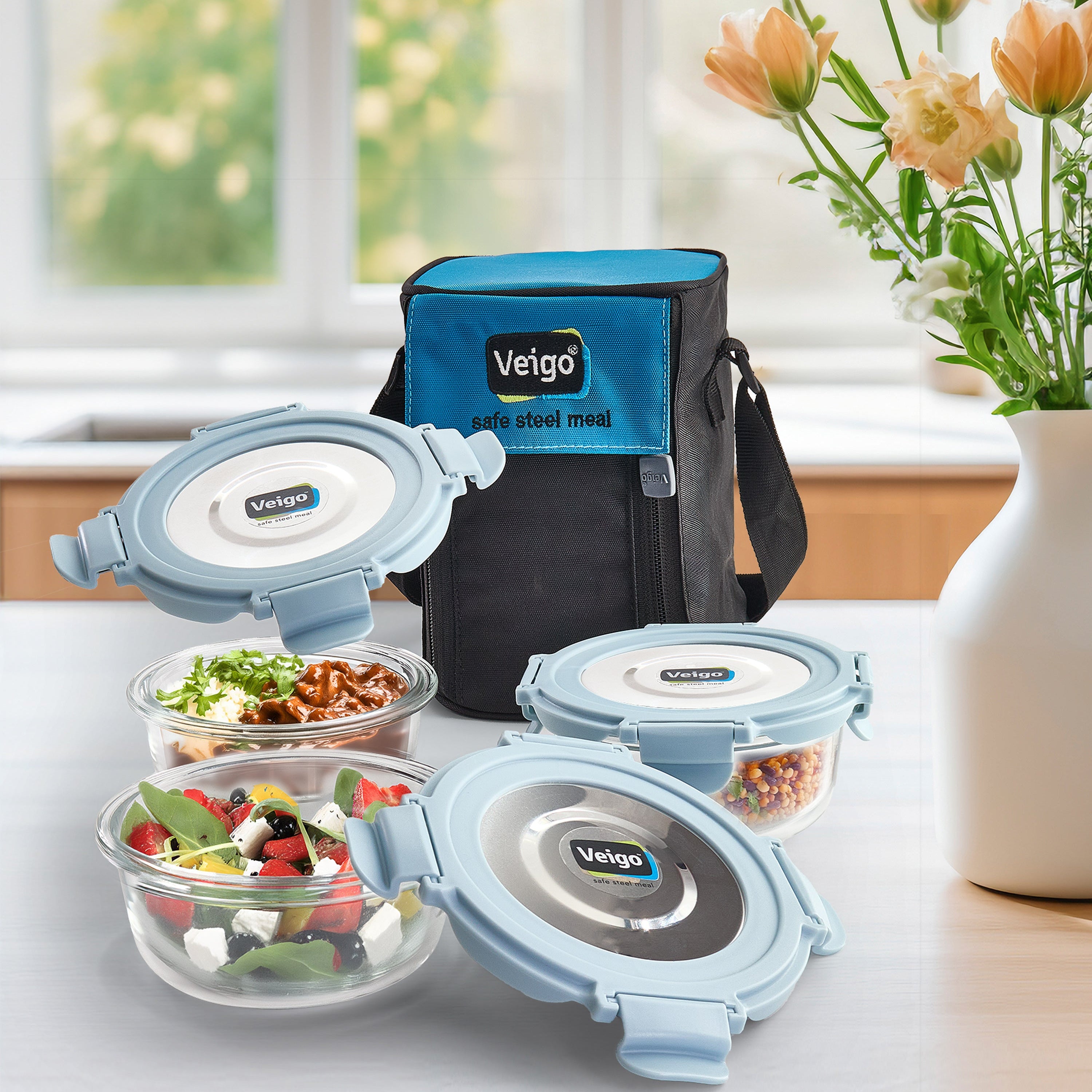 India's Lunchbox Redefined | School, Kitchen Storage, Office | Veigo ...